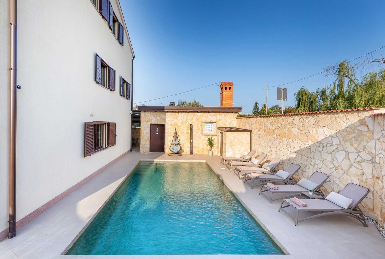 Villa Miromar with heated Pool, Loborika, Istria